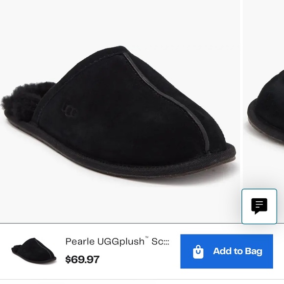 UGG | Shoes | Brand New Ugg Pearle Plush Scuff Slippers Size 7 | Poshmark
